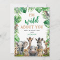 I'm Wild About You Kids Valentines Day Holiday Card | Zazzle