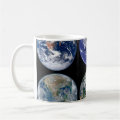 Image Comparison Of Iconic Views Of Planet Earth. Coffee Mug | Zazzle