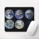 Image Comparison Of Iconic Views Of Planet Earth. Mouse Pad | Zazzle
