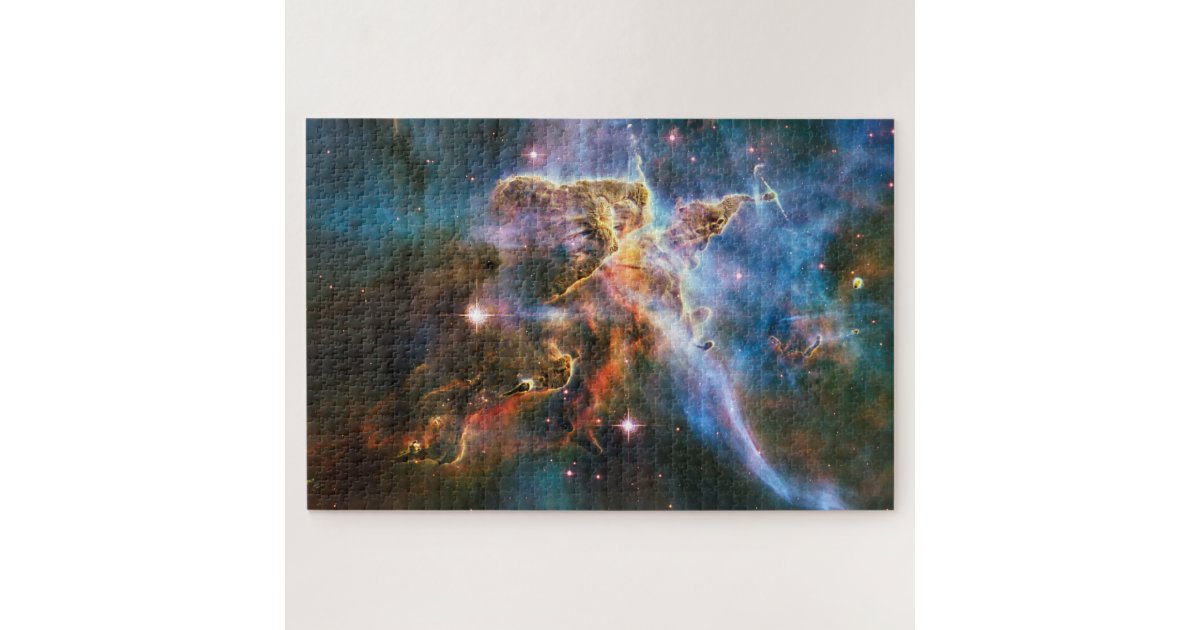 Image of a nebula jigsaw puzzle | Zazzle