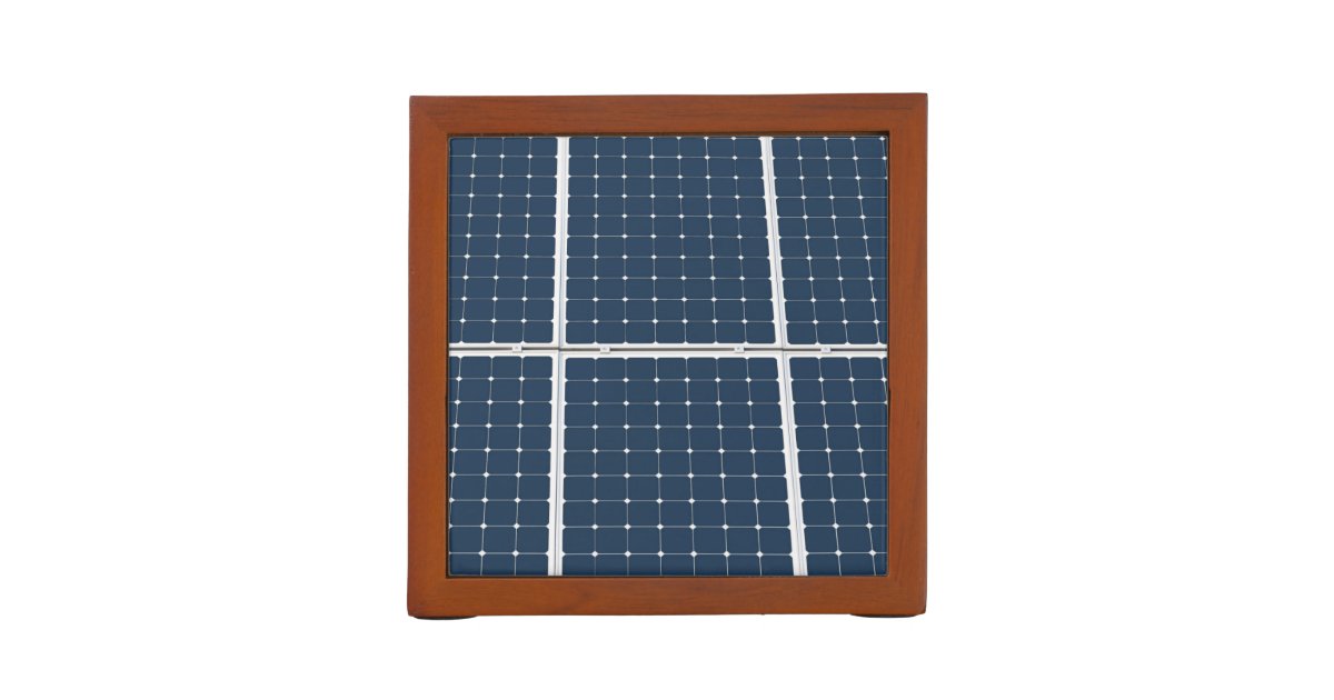 Image of a solar power panel funny desk organizer | Zazzle