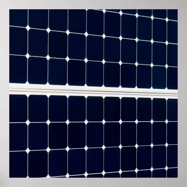 Image of a solar power panel funny poster | Zazzle