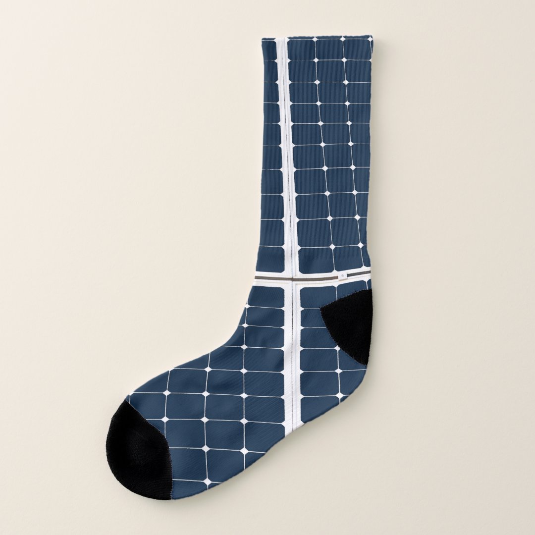 Image of a solar power panel socks | Zazzle