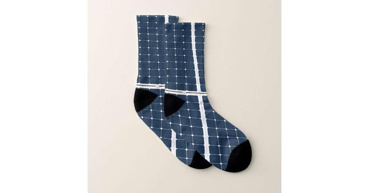 Image of a solar power panel socks | Zazzle