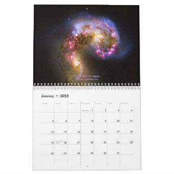 Images from our Universe, Outer Space Beauty Calendar | Zazzle
