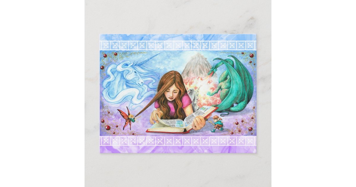 Imagination Postcard | Zazzle