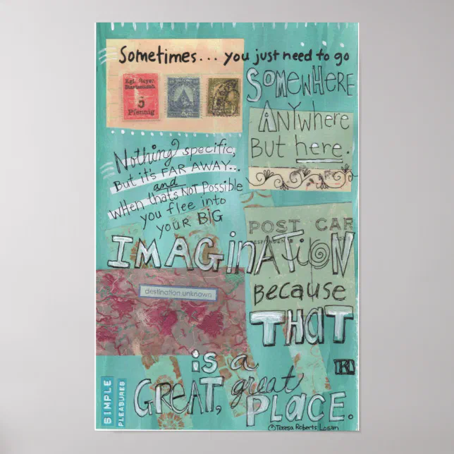 Imagination Poster | Zazzle