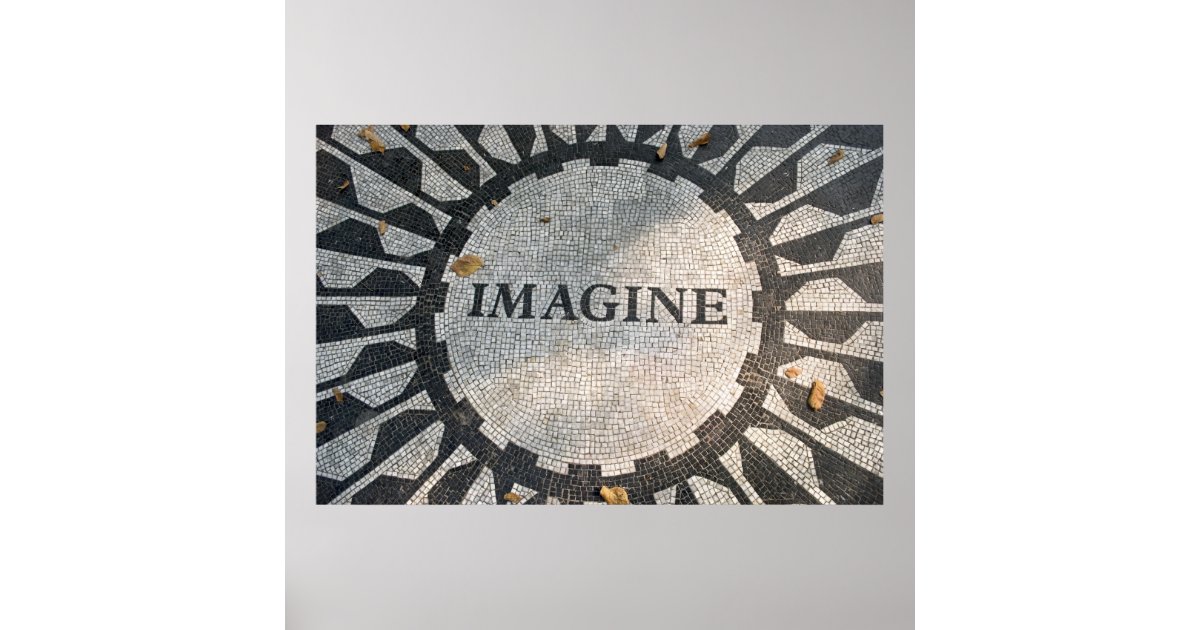 Imagine Poster | Zazzle