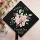 "Imagine The Possibilities" Floral Graduation Cap Topper | Zazzle