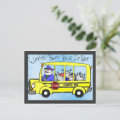 IMG_7017.PNG bus driver appreciation gifts Postcard | Zazzle