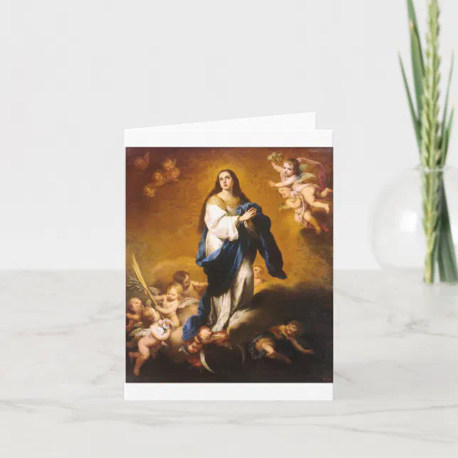 Immaculate Conception Card | Zazzle