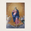 Immaculate Conception Funeral Memorial Prayer Card | Zazzle