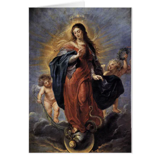Immaculate Conception - Peter Paul Rubens | Zazzle