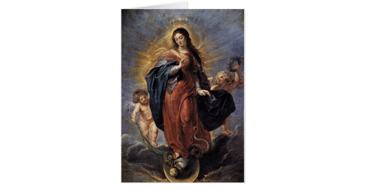 Immaculate Conception - Peter Paul Rubens | Zazzle