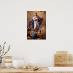 Immaculate Conception poster | Zazzle