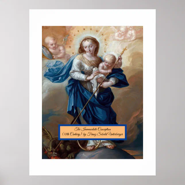 Immaculate Conception Poster | Zazzle