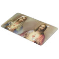 Immaculate Heart Mary and Sacred Heart of Jesus License Plate | Zazzle