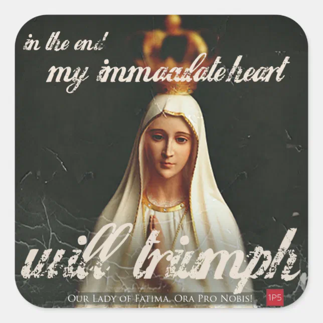 Immaculate Heart Sticker | Zazzle