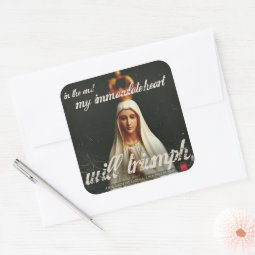 Immaculate Heart Sticker | Zazzle