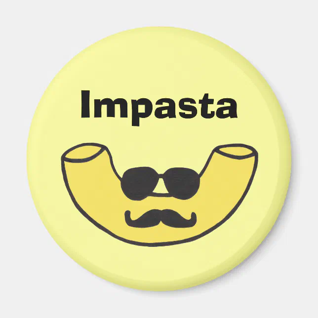 Impasta Macaroni Noodle Magnet | Zazzle