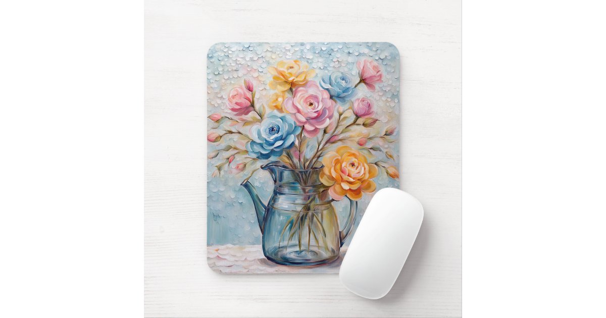Impasto Pitcher Mouse Pad | Zazzle