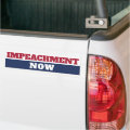 Impeachment Now Anti Trump Trumpism Bumper Sticker | Zazzle