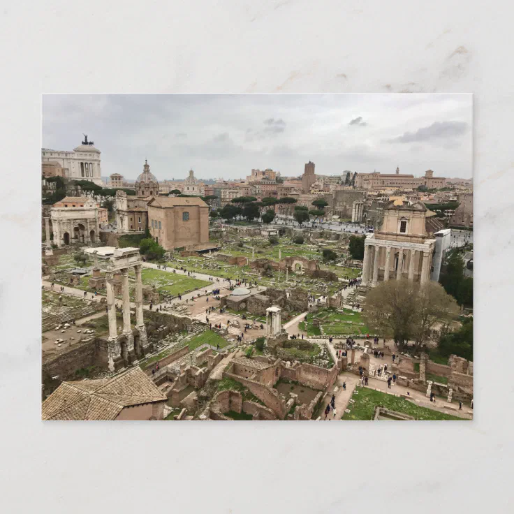 Imperial Forum Ancient Rome Postcard | Zazzle