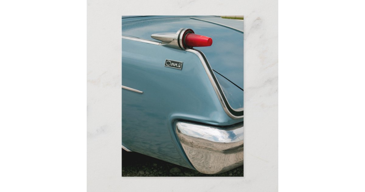 Imperial Tail Fin and Taillights Postcard | Zazzle