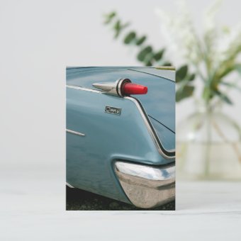 Imperial Tail Fin and Taillights Postcard | Zazzle