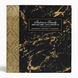 Important Family Documents Estate Planning Binder | Zazzle
