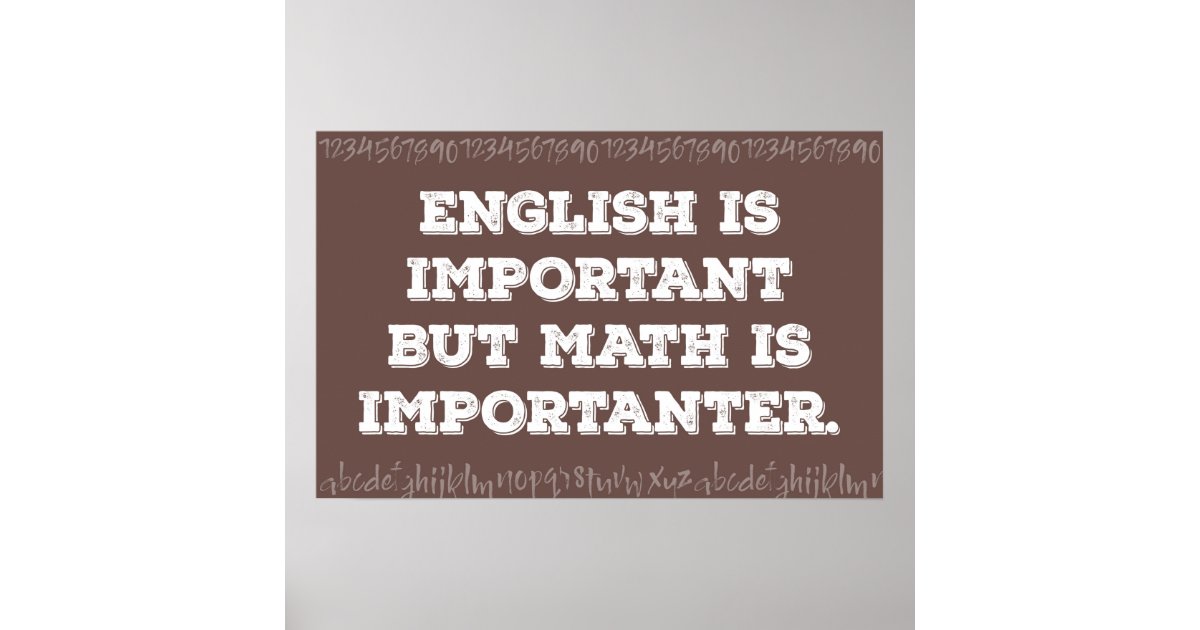 Important Poster | Zazzle