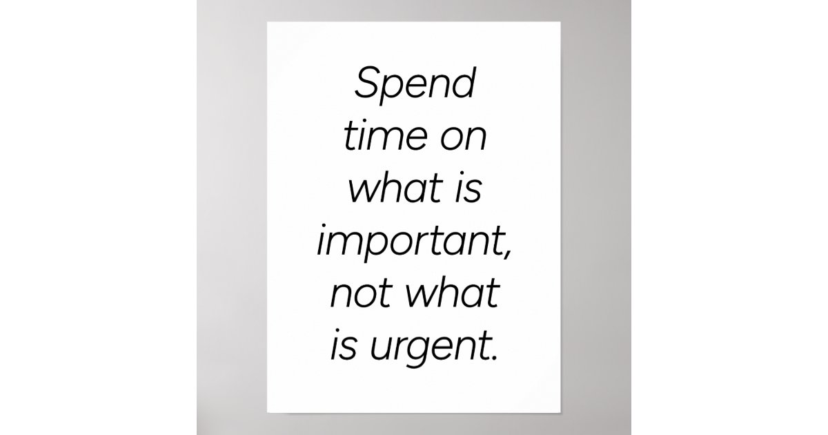 Important Poster | Zazzle