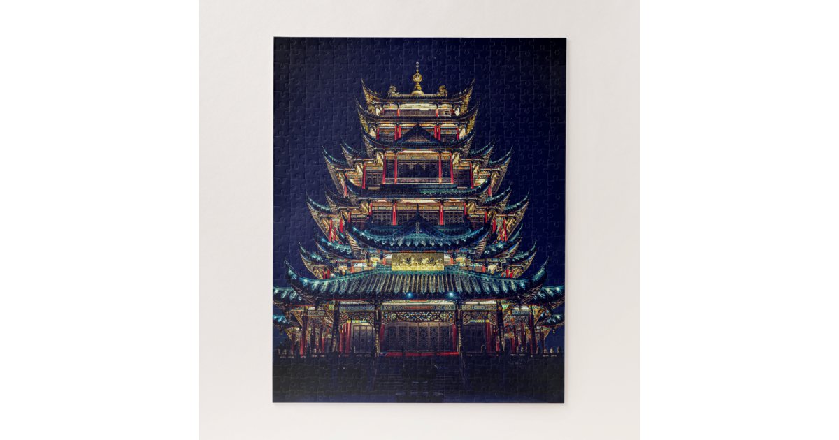 Impossible Puzzle - Asian Temple | Zazzle