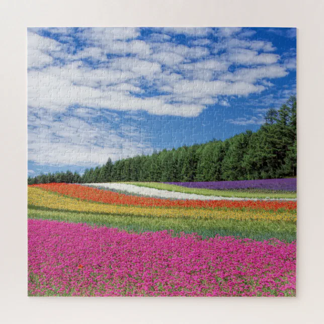 Impossible Puzzle - Flower Field | Zazzle