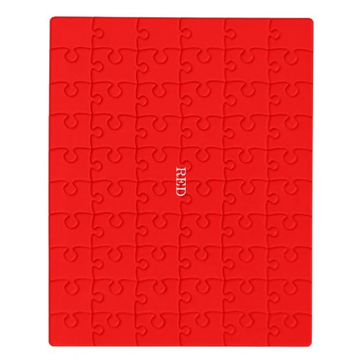 impossible red jigsaw puzzle | Zazzle