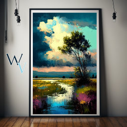 Impressionism Colorful Poster | Zazzle