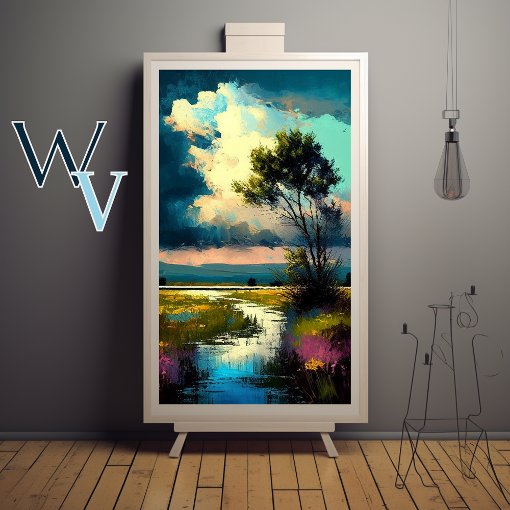 Impressionism Colorful Poster | Zazzle