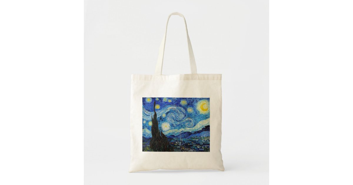 Impressionism Vincent Van Gogh Starry Starry Night Tote Bag | Zazzle