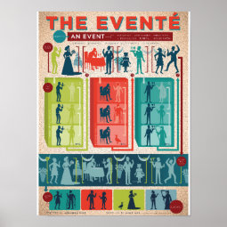 Improv Form: The Evente Poster | Zazzle