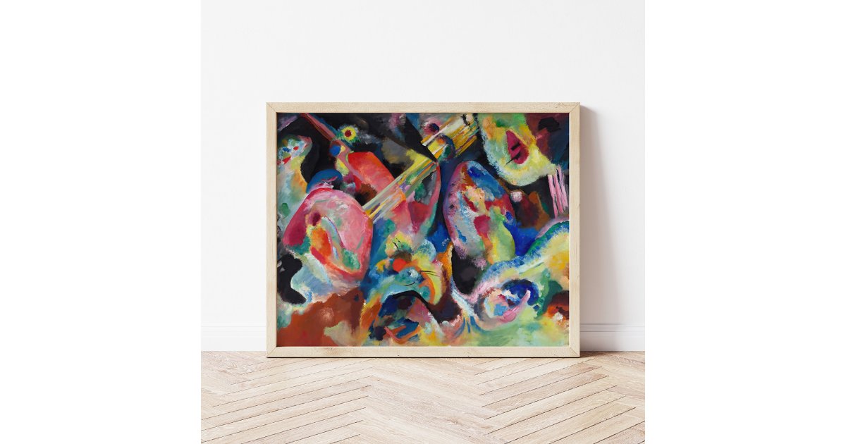 Improvisation Flood | Kandinsky Poster | Zazzle