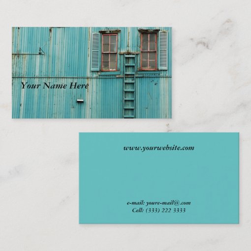 In Between Windows Business Card | Zazzle