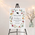 In Bloom Wildflower Graduation Party Welcome Sign | Zazzle