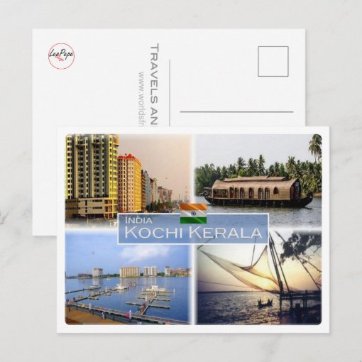 IN India - Kochi Cochin Kerala - Postcard | Zazzle