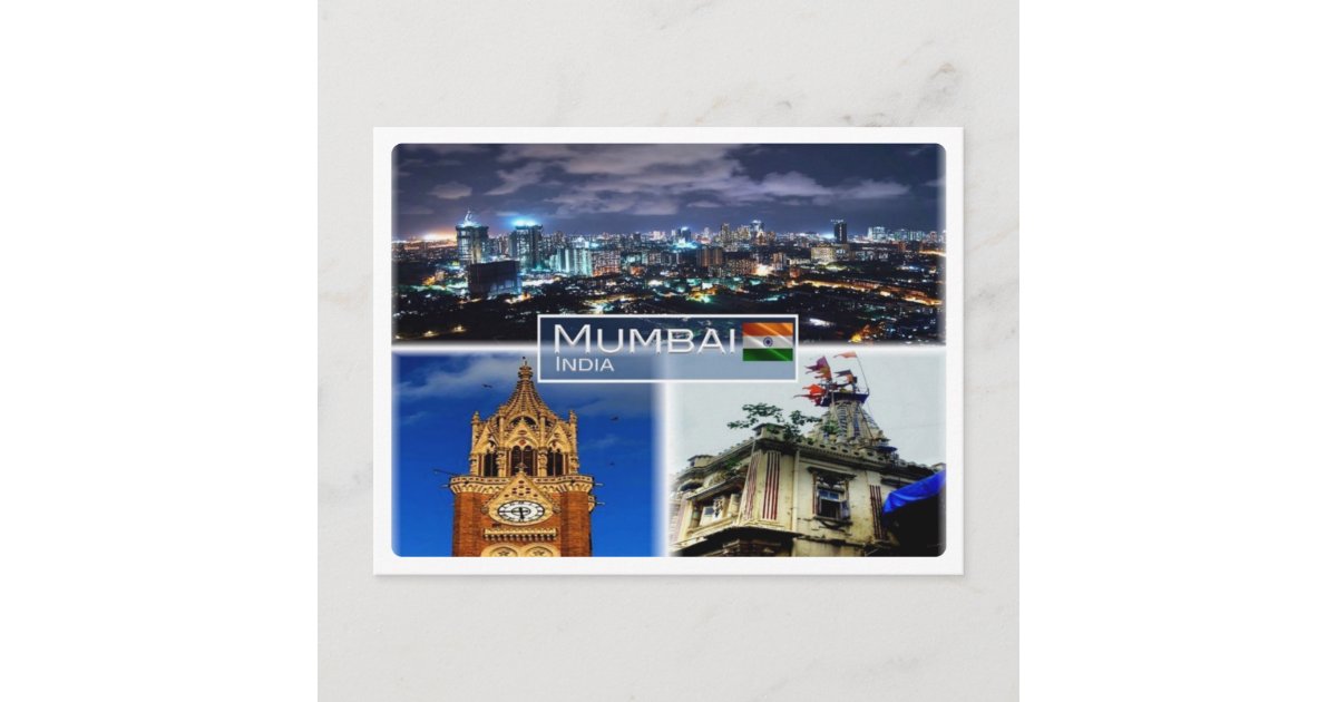 IN India - Mumbai Bombay - Postcard | Zazzle
