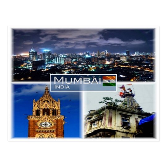 IN India - Mumbai Bombay - Postcard | Zazzle.com