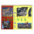 Vintage Motorcycle Calendar | Zazzle.com