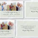In Loving Memory 3 Photo Funeral Sympathy Thank You Card | Zazzle