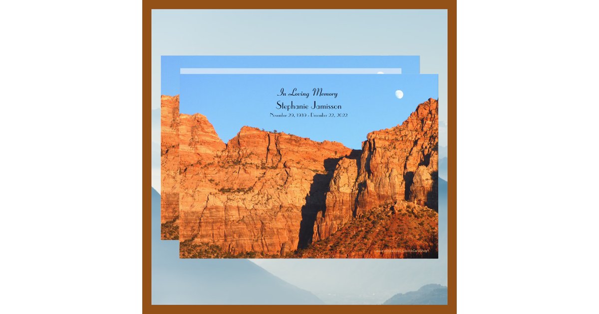 In Loving Memory Celebration of Life Invitation | Zazzle