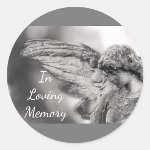 In Loving Memory Stickers | Zazzle