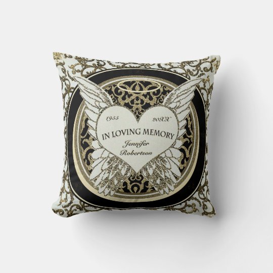 In Loving Memory Comfort Pillow | Zazzle.com